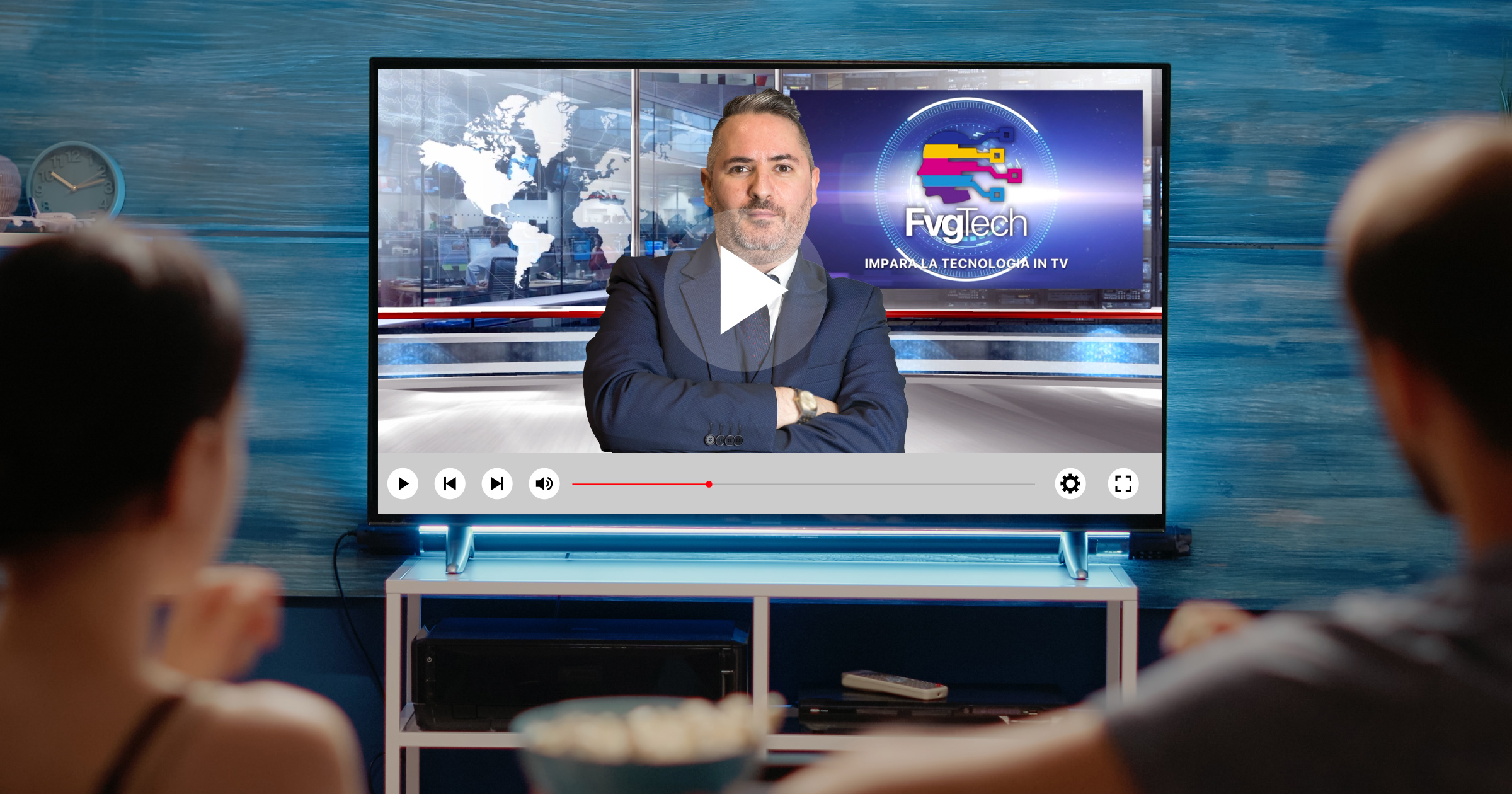 FvgTech TV Streaming – WebTV lineare del programma televisivo – FvgTech